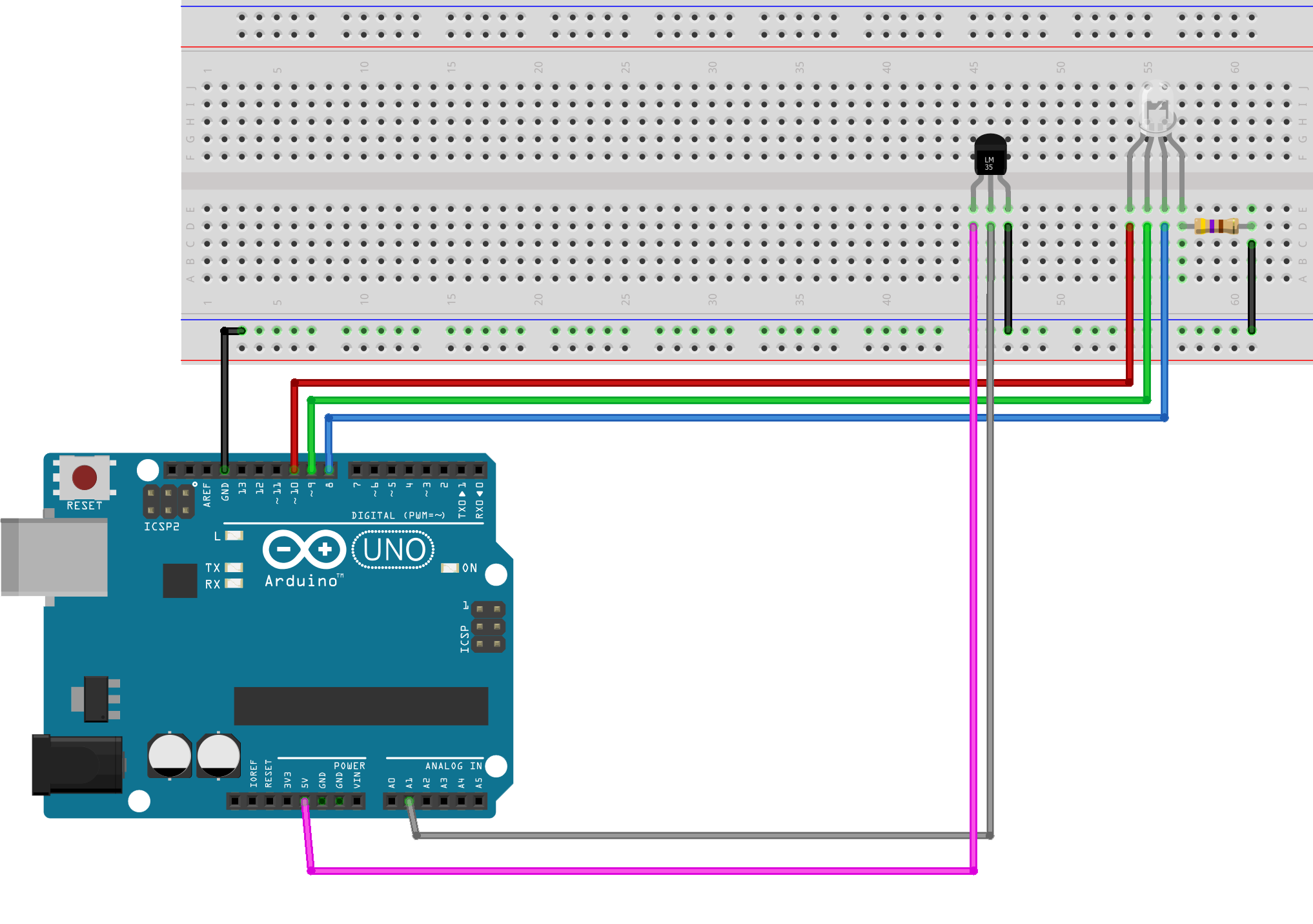 Arduino lm35 Kullanımı – Ömer Faruk Yıldız