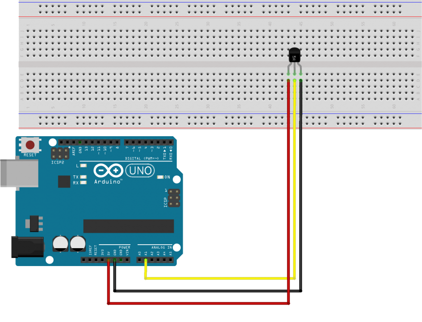 Arduino lm35 Kullanımı – Ömer Faruk Yıldız