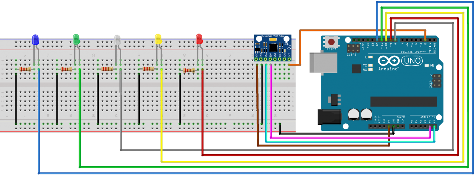 Arduino GY-521 İvme ve Gyro Sensörü Kullanımı – Ömer Faruk Yıldız