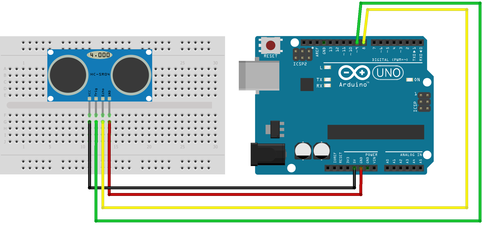 Arduino hc-sr04 Sensörü Kullanımı | Ömer Faruk Yıldız